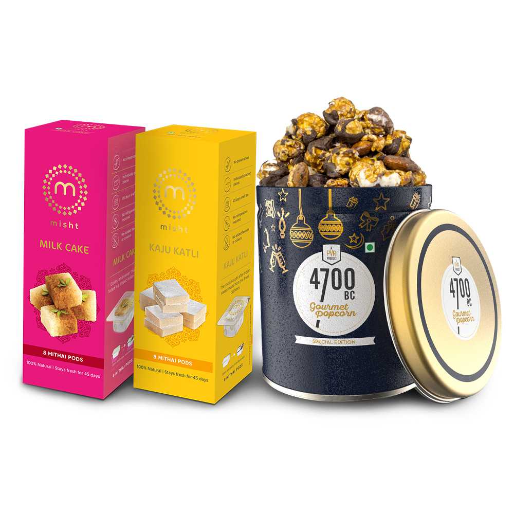 Buy 4700BC Popcorn & Misht Sweets Combo-Nutty Tuxedo Choclate Popcorn ...